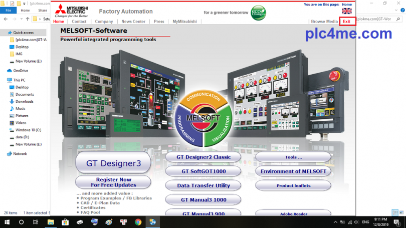 [Download] GT-Works3 / GT-Designer3 Mitsubishi HMI Software (Real 100% ...